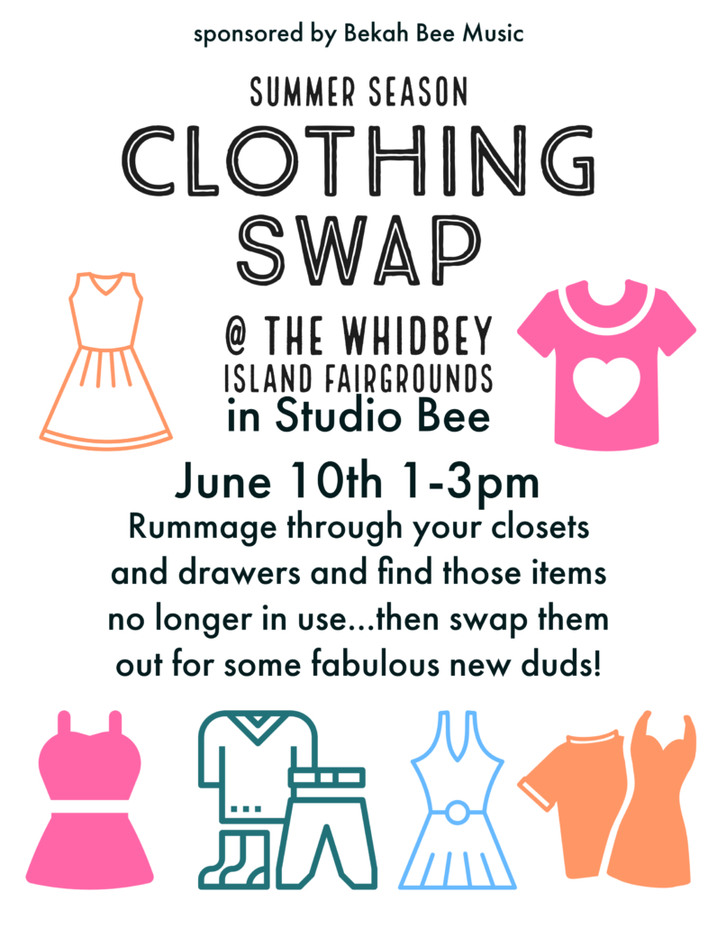 Clothing Swap Poster-1 - Port of South Whidbey