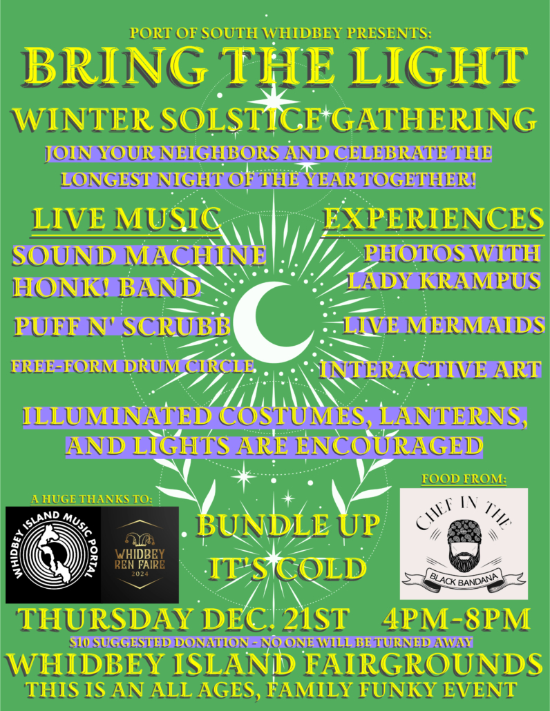 Bring the Light Winter Solstice Gathering 2023 - Port of South Whidbey
