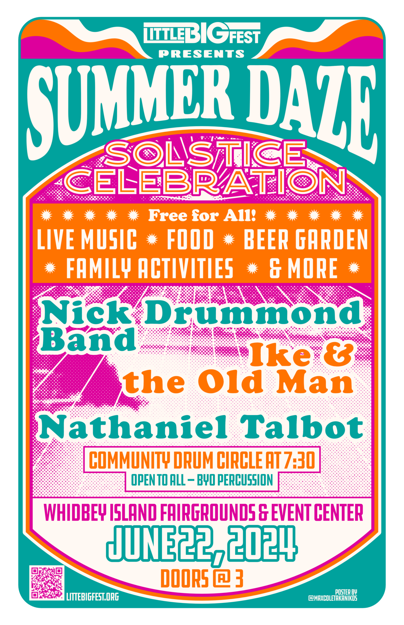 Summer Daze 2024 - Presented by Little BIG Fest - Port of South Whidbey
